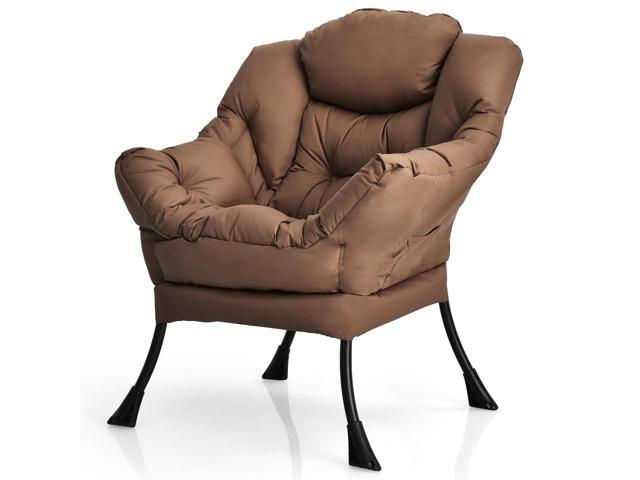Click here for Modern Polyester Fabric Lazy Chair with Steel Fram... prices