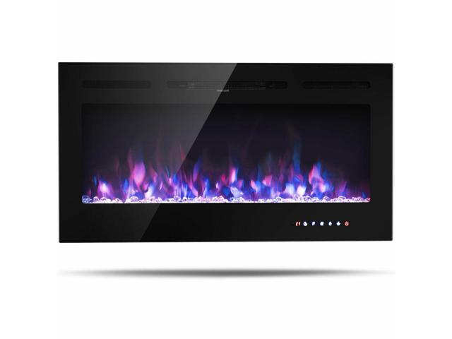 Click here for SlickBlue 40-Inch Electric Fireplace Recessed with... prices