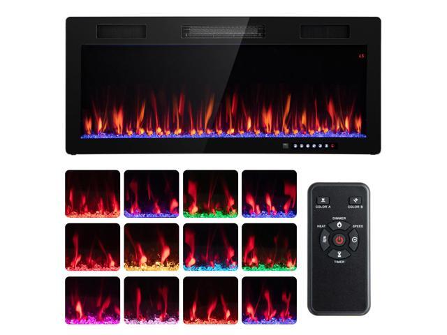 Click here for SlickBlue Electric Fireplace Recessed and Wall Mou... prices