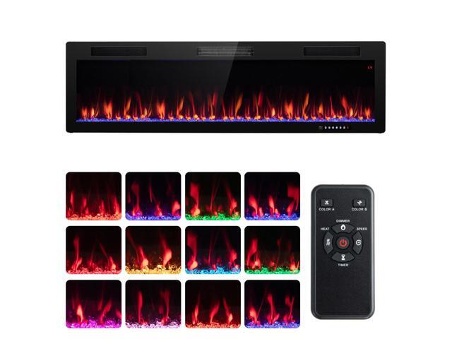 Click here for SlickBlue Electric Fireplace Recessed and Wall Mou... prices