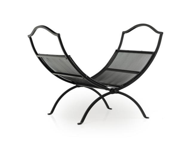 Click here for SlickBlue 19 Inch Folding Fireplace Log Rack with... prices