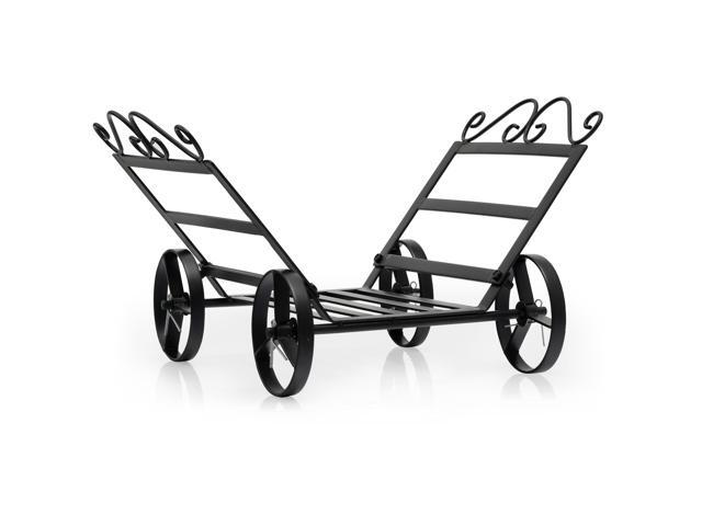 Click here for SlickBlue Firewood Rack Decorative Rustproof Steel... prices