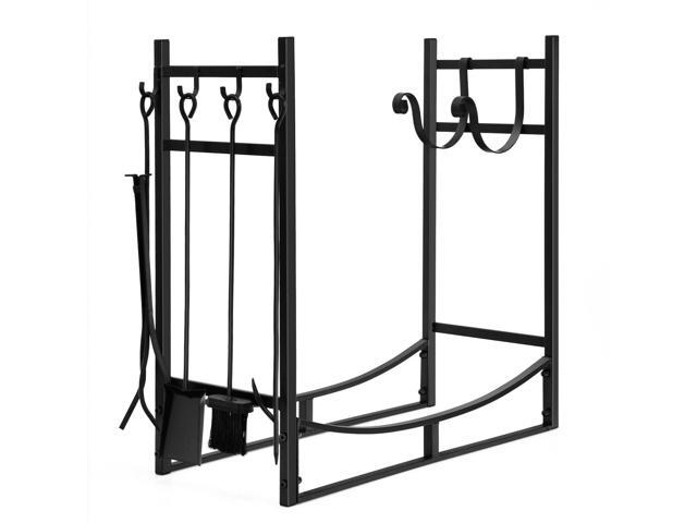 Click here for SlickBlue 30 Inch Firewood Rack with 4 Tool Set Ki... prices
