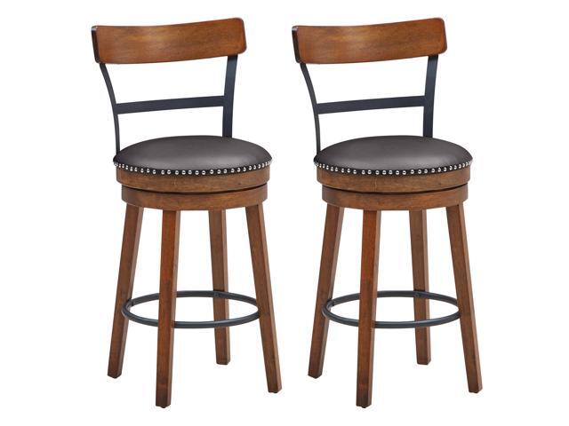 Click here for Set of 2 25.5 Inch Swivel Counter Height Bar Stool prices