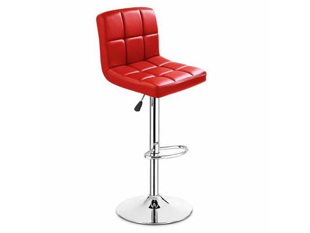 Click here for Set of 2 PU Leather Swivel Bar Stools Pub Chairs prices