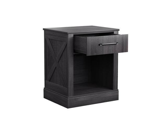 Click here for SlickBlue Compact Nightstand with Drawer and Shelf prices