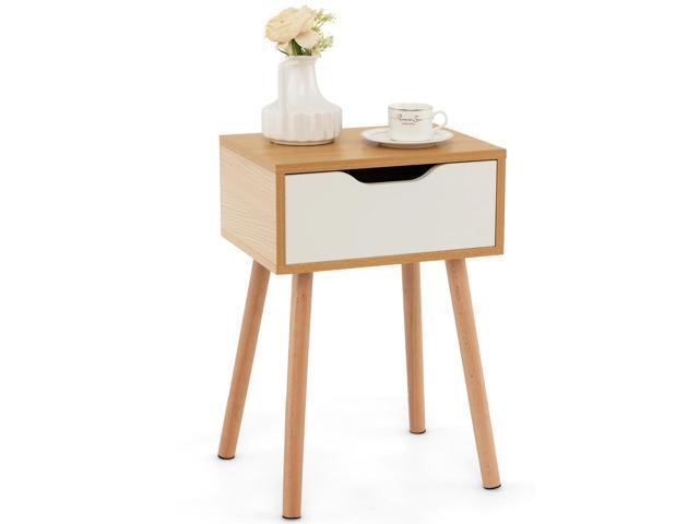 Click here for SlickBlue Modern Nightstand with Storage Drawer fo... prices