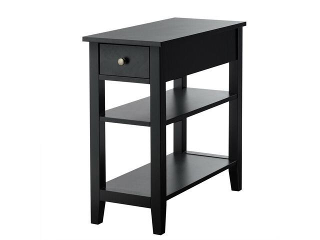 Click here for SlickBlue 3-Tier Nightstand Bedside Table Sofa Sid... prices