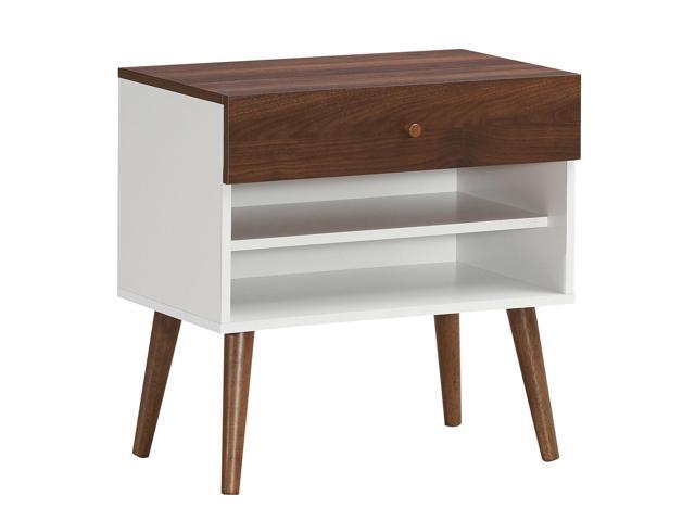 Click here for SlickBlue Mid-Century Nightstand with Drawer and R... prices