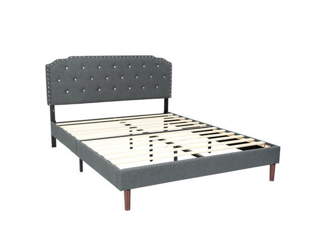 Click here for SlickBlue Upholstered Bed Frame with Adjustable Di... prices