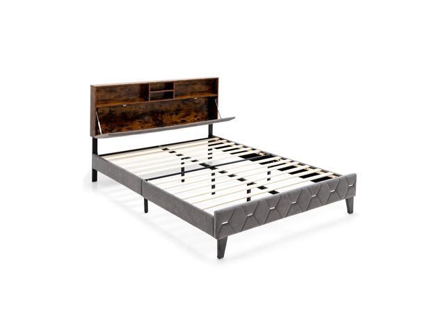 Click here for SlickBlue Full/Queen Size Upholstered Bed Frame wi... prices