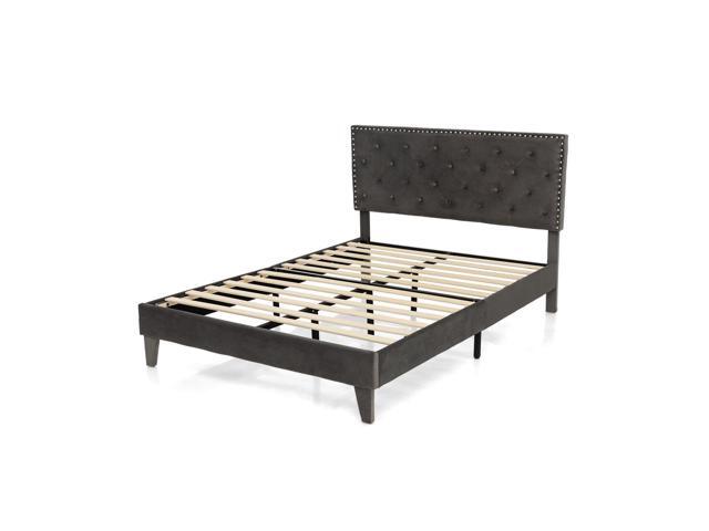 Click here for SlickBlue Upholstered Platform Bed with Tufted Hea... prices