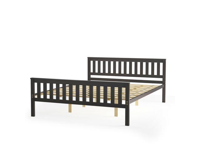 Click here for SlickBlue Twin/Full/Queen Size Wood Platform Bed w... prices