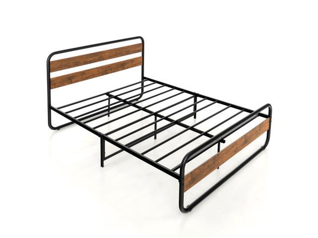 Click here for SlickBlue Arc Platform Bed with Headboard and Foot... prices