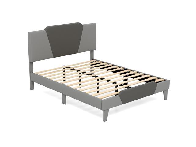 Click here for SlickBlue Full/Queen/Twin Velvet Upholstered Bed F... prices