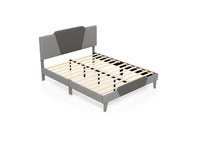 Click here for SlickBlue Full/Queen/Twin Velvet Upholstered Bed F... prices