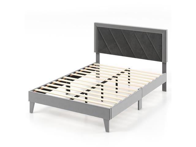 Click here for SlickBlue Twin/Full/Queen Platform Bed with High H... prices