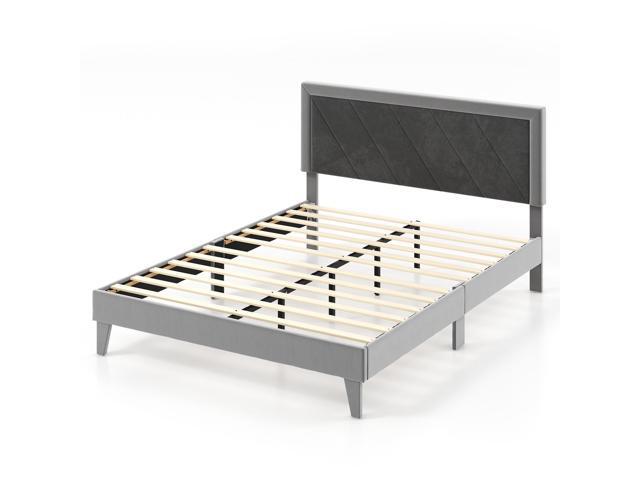 Click here for SlickBlue Twin/Full/Queen Platform Bed with High H... prices