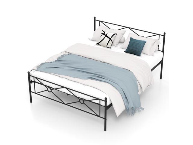 Click here for SlickBlue Full/Queen Size Metal Platform Bed Frame... prices
