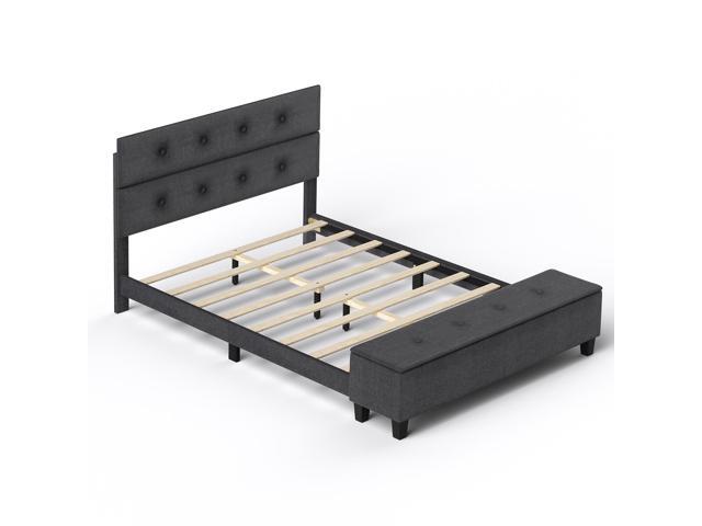 Click here for SlickBlue Full/Queen Upholstered Bed Frame with Ot... prices