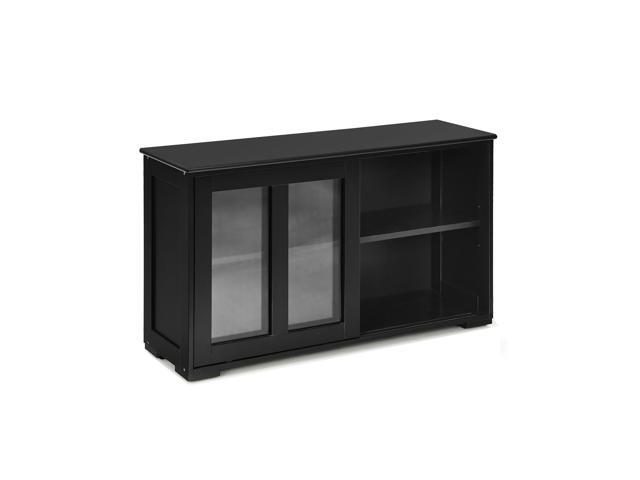Click here for SlickBlue Kitchen Storage Cabinet with Glass Slidi... prices