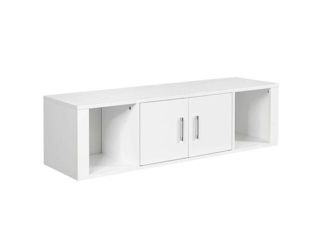 Click here for SlickBlue Wall Mounted Floating 2 Door Desk Hutch... prices