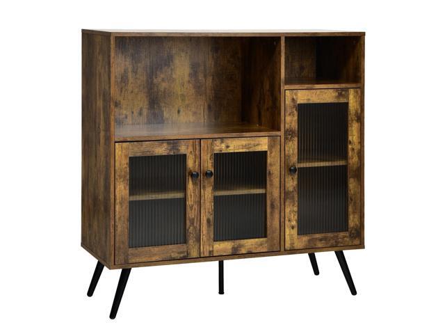 Click here for SlickBlue Buffet Kitchen Storage Cupboard with Gla... prices