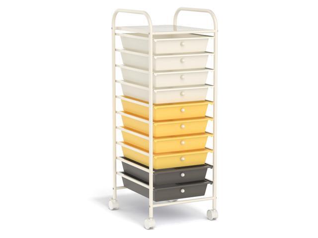 Click here for SlickBlue 10 Drawer Rolling Storage Cart Organizer... prices