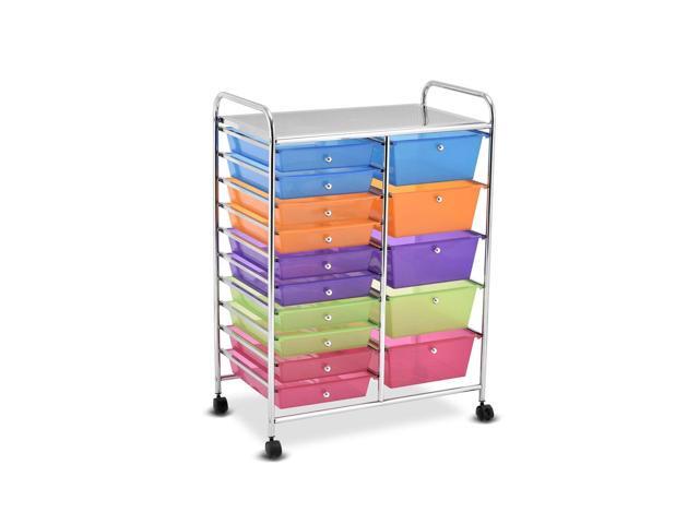 Click here for SlickBlue 15-Drawer Utility Rolling Organizer Cart... prices
