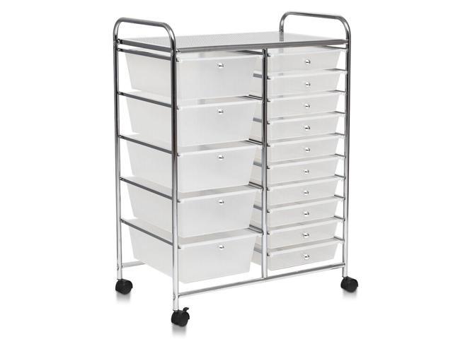 Click here for SlickBlue 15-Drawer Utility Rolling Organizer Cart... prices