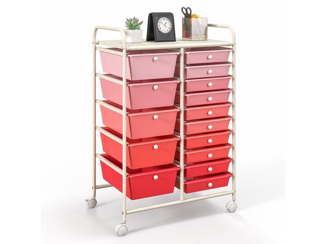 Click here for SlickBlue 15-Drawer Utility Rolling Organizer Cart... prices