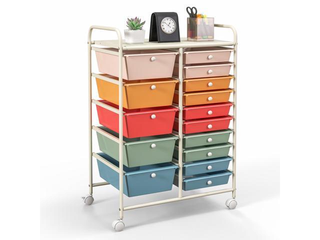 Click here for SlickBlue 15-Drawer Utility Rolling Organizer Cart... prices