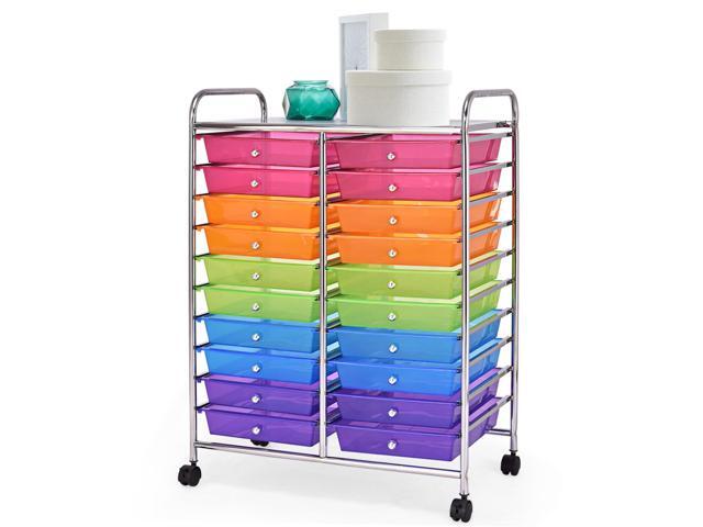 Click here for SlickBlue 20 Drawers Storage Rolling Cart Studio O... prices
