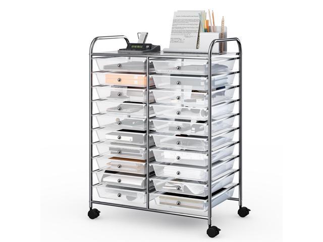Click here for SlickBlue 20 Drawers Storage Rolling Cart Studio O... prices
