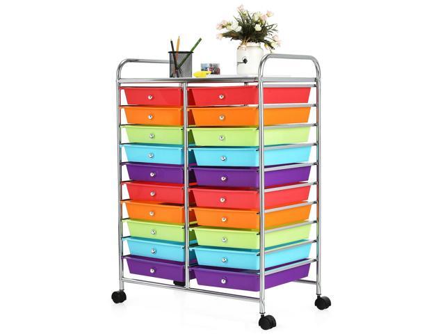 Click here for SlickBlue 20 Drawers Storage Rolling Cart Studio O... prices