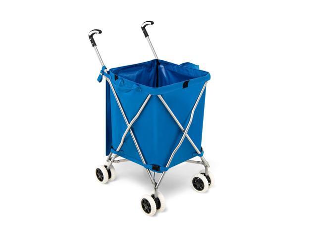 Click here for SlickBlue Folding Shopping Utility Cart with Water... prices