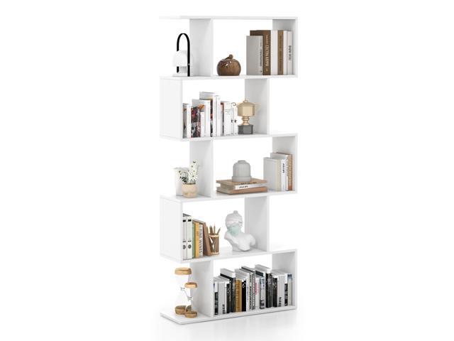 Click here for SlickBlue 5-Tier Bookshelf with Anti-Toppling Devi... prices