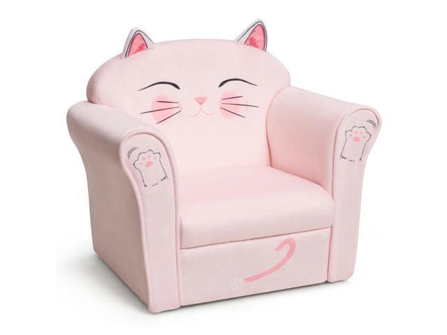 Click here for SlickBlue Kids Upholstered Cat Armrest Couch Sofa... prices