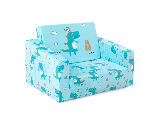 Click here for SlickBlue Kids Recliner Sofa Converts to Sleeper B... prices