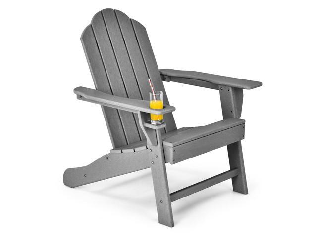Click here for SlickBlue Outdoor Adirondack Chair with Built-in C... prices