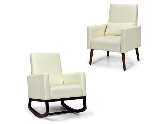 Click here for SlickBlue 2-in-1 Fabric Upholstered Rocking Chair... prices