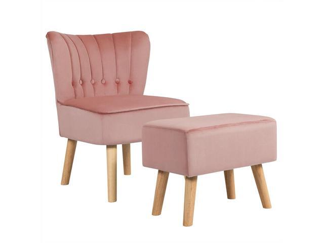 Click here for SlickBlue Modern Accent Chair Ottoman Set with Foo... prices