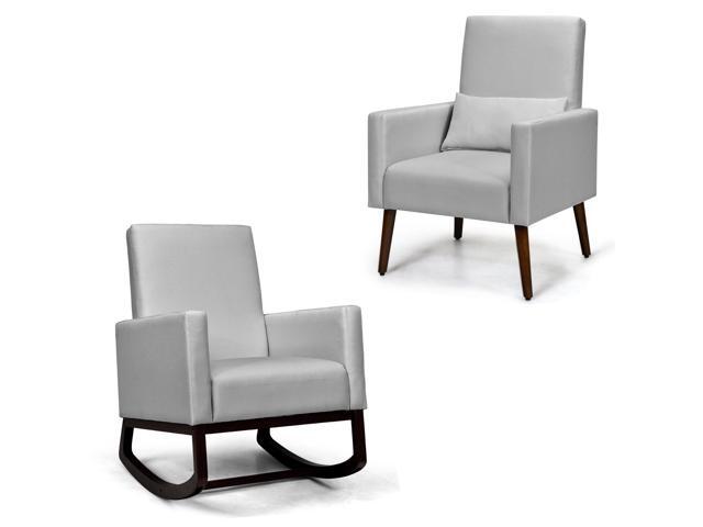 Click here for SlickBlue 2-in-1 Fabric Upholstered Rocking Chair... prices