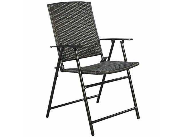 Click here for SlickBlue Set of 4 Rattan Folding Chairs prices