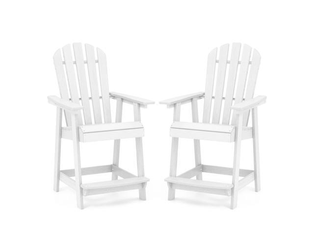 Click here for SlickBlue HDPE Patio Chair with Armrest and Footre... prices