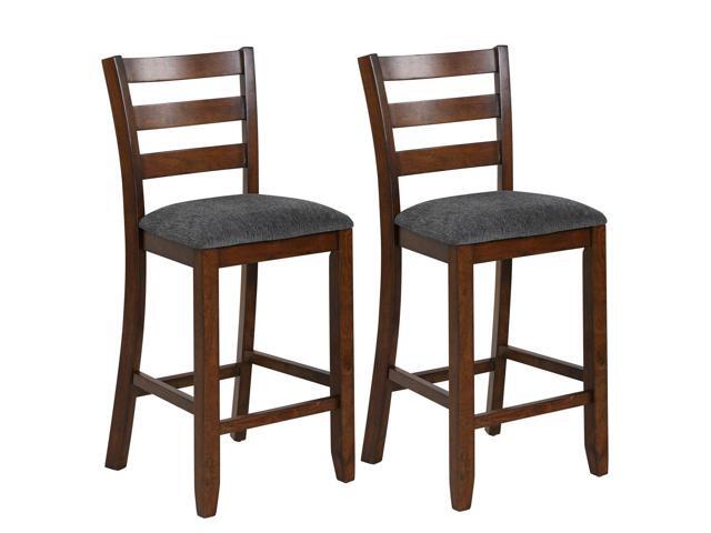 Click here for SlickBlue 2 Pieces Counter Height Chairs with Fabr... prices