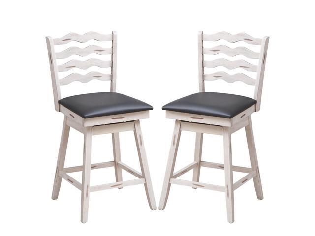 Click here for SlickBlue 360° Swivel Bar Stools with Rubber Wood... prices