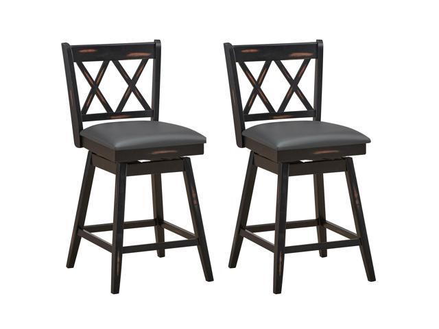 Click here for SlickBlue 2 Pieces 24 Inch Swivel Counter Height B... prices