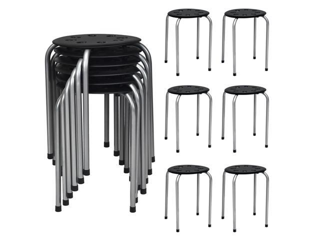 Click here for SlickBlue Set of 6 Portable Plastic Stack Stools prices