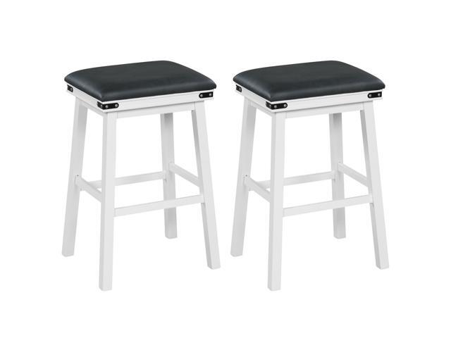 Click here for SlickBlue Set of 2 Dining Bar Stool with Acacia Wo... prices